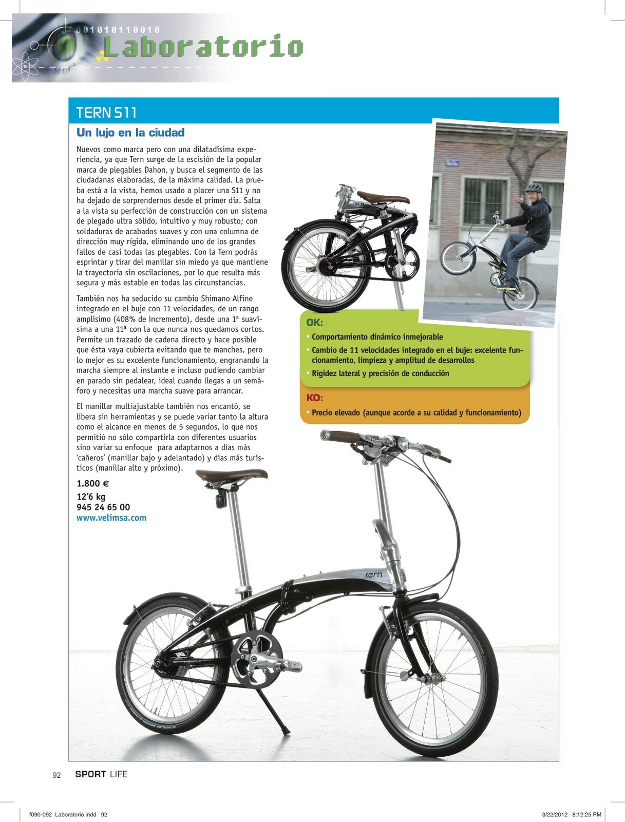 Un lujo en la ciudad | Tern Bicycles
