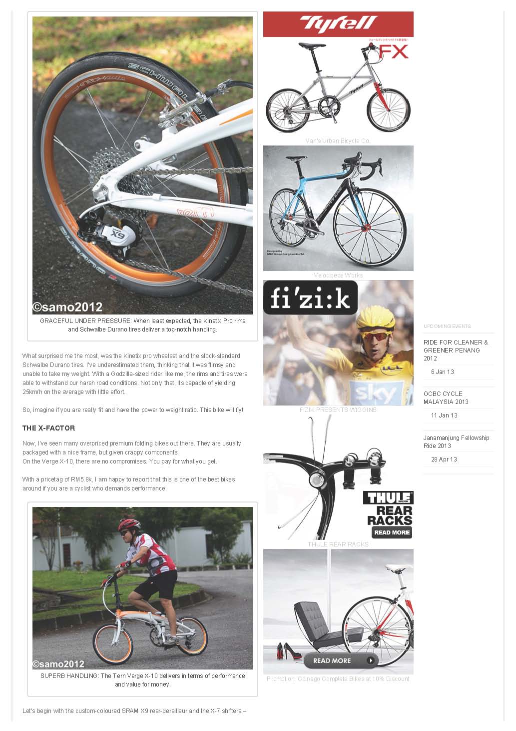 Mini Review: Tern Verge X10 | Tern Bicycles