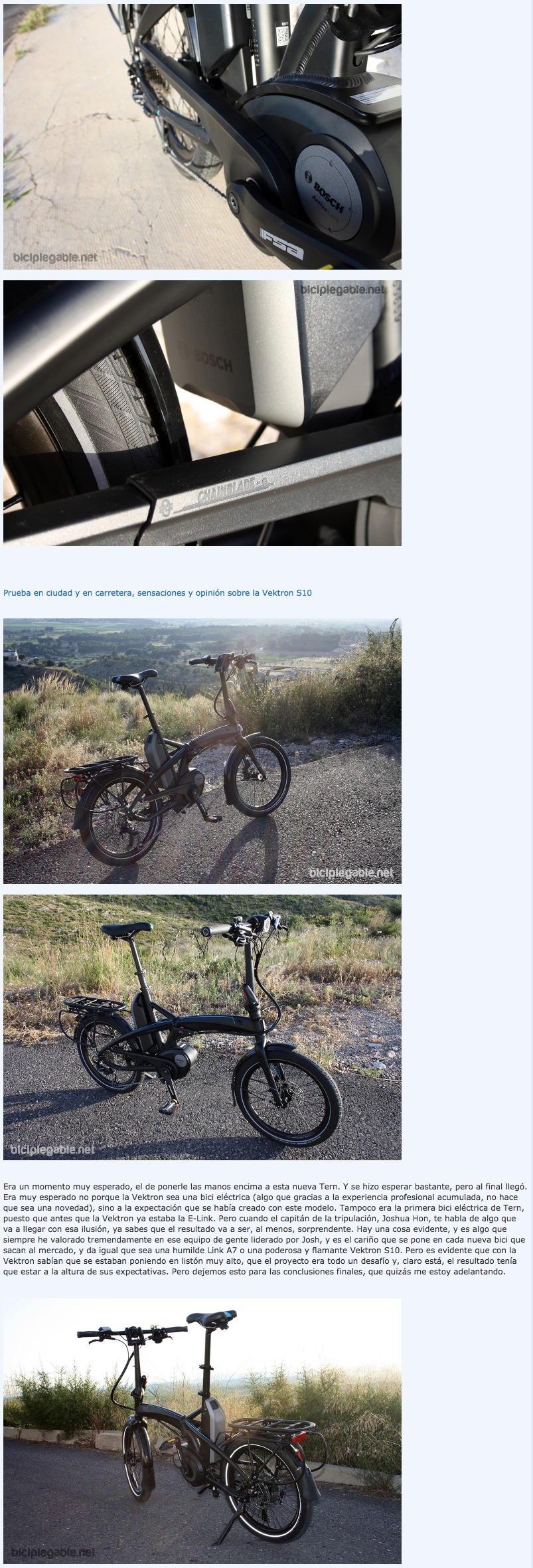 Prueba: TERN VEKTRON S10 | Tern Bicycles