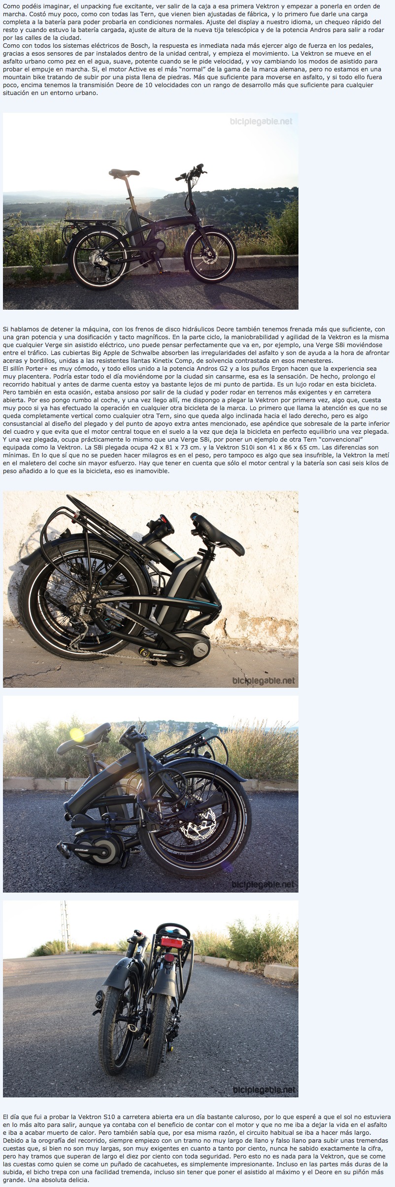 Prueba: TERN VEKTRON S10 | Tern Bicycles