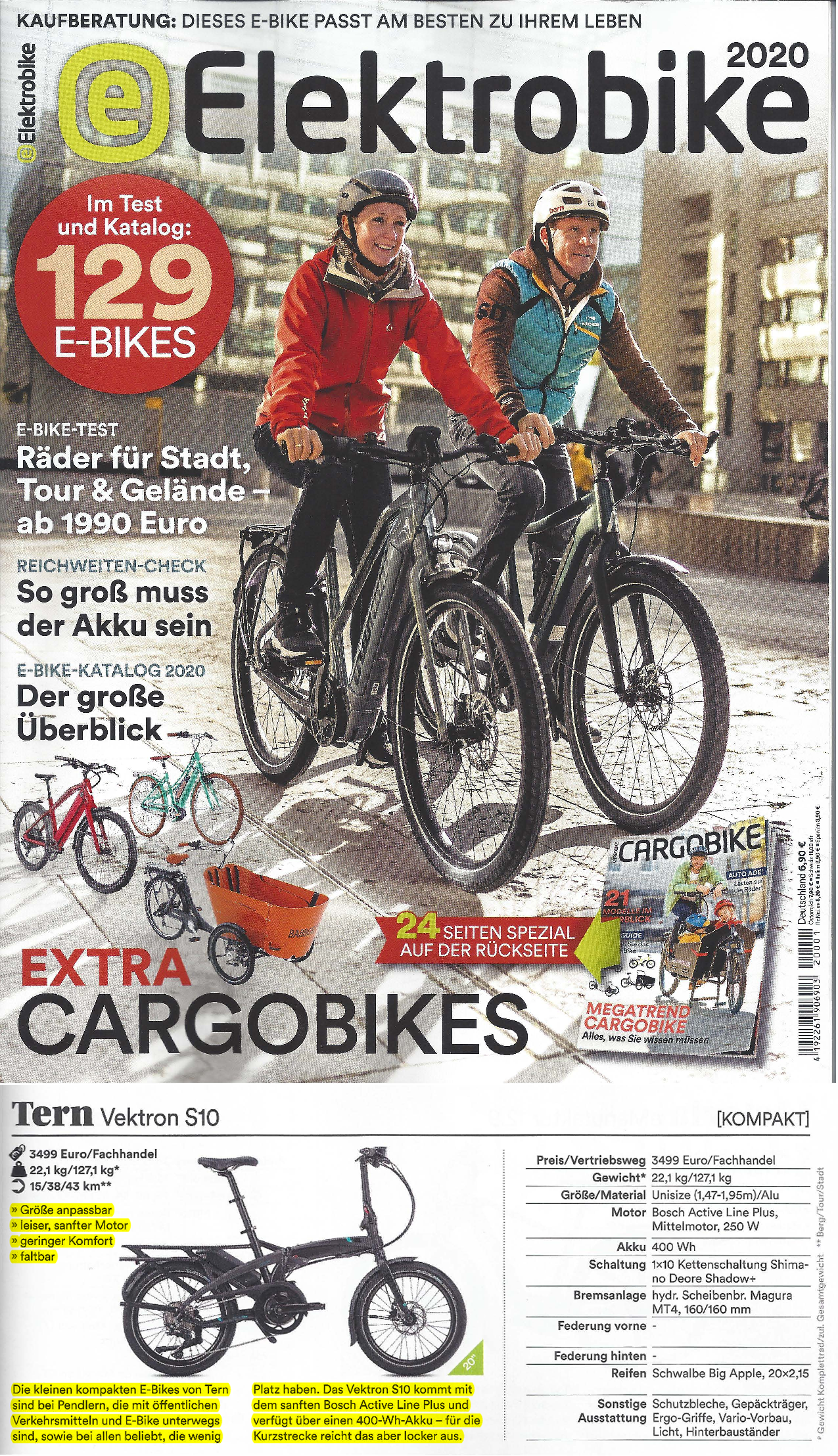 Partner Wahl (Vektron S10) | Tern Bicycles